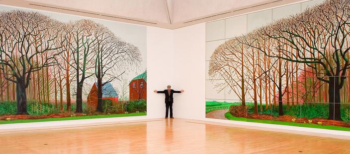 Rétrospective David Hockney : «L'acuité de son regard est d'une rigueur qui va presque jusqu'à ...