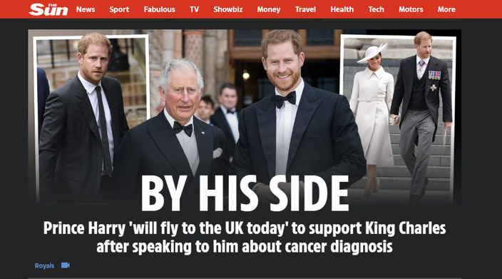 «King has cancer» : le choc de la presse anglaise après l’annonce de la ...