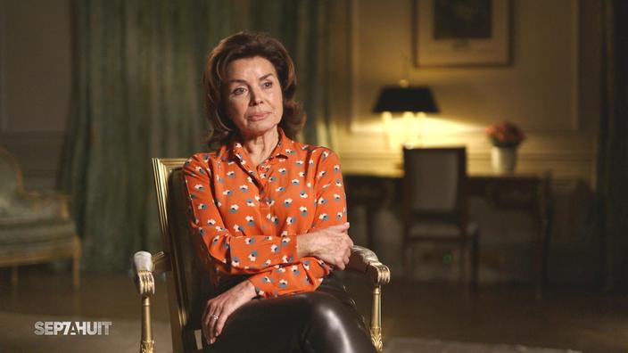 «Sept à huit» : Dominique Tapie accepte de répondre à Audrey Crespo ...