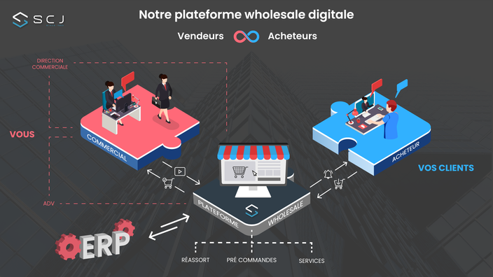 SCJ Informatique : digitalisation du processus commercial wholesale