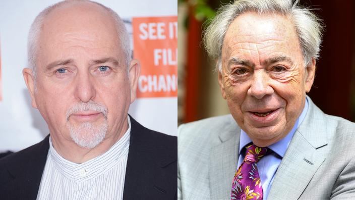 Peter Gabriel, Andrew Lloyd Webber et le monde du spectacle vivant ...