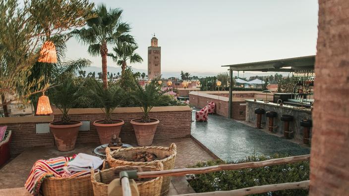 Marrakech vue d'en haut : dix rooftops pour prendre un verre, dîner ...