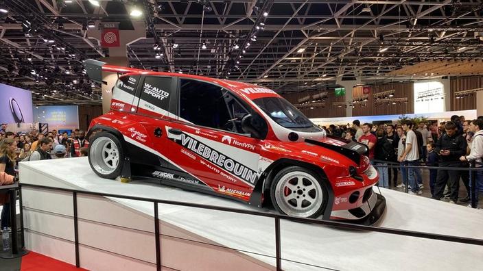 Vilebrequin enflamme le Mondial de l'auto avec un Fiat Multipla de 1000 ...