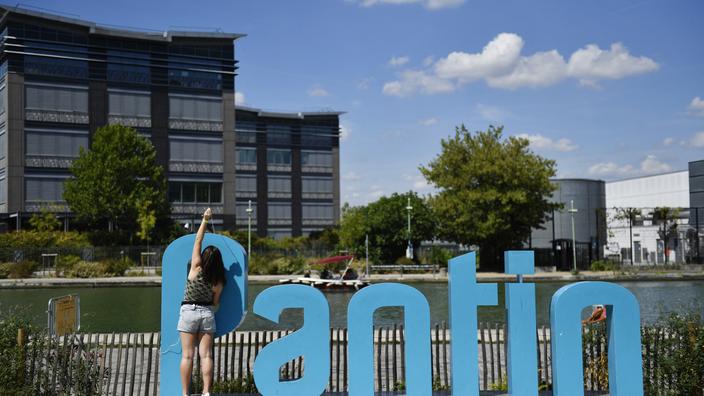 La ville de Pantin «rebaptisée» Pantine : le «E» déjà vandalisé