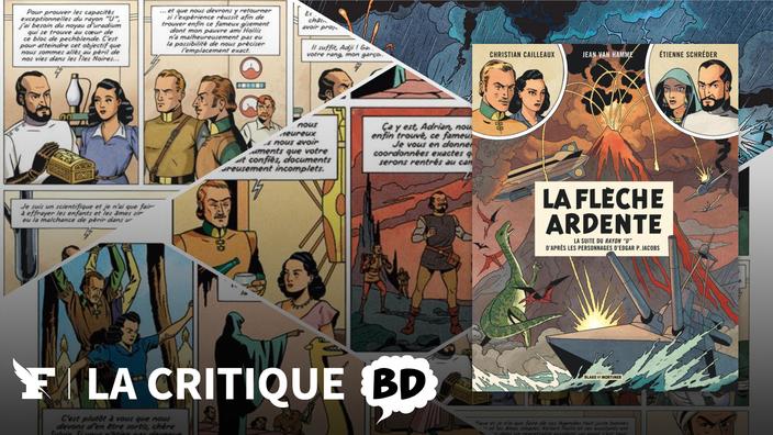 La Flèche ardente de Jean Van Hamme, l'éblouissante suite du Rayon U d ...