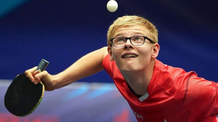 Tennis de table: la France avec les frères Lebrun en bronze par équipes ...