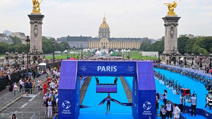 Triathlon : le Britannique Alex Yee s'impose dans le test event des JO ...