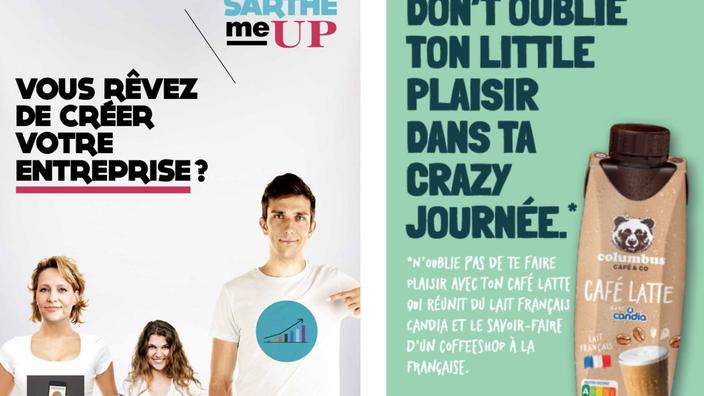 «Du bon milk from chez nous», «born to be mélangé», «start-up nation ...