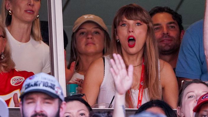 NFL : quand les fans de Taylor Swift font exploser les ventes de ...