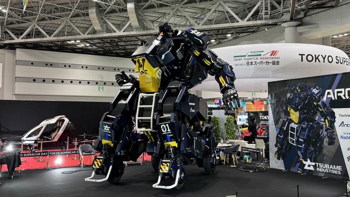 Fulguropoing ! Un Japonais crée un robot pilotable de l’intérieur comme ...