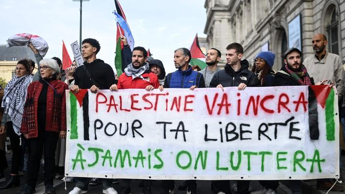 Plusieurs manifestations en France pour un «cessez-le-feu» à Gaza