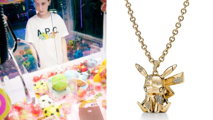 Pikachu en diamants chez Tiffany, Bulbizarre chez A.P.C... Comment ...