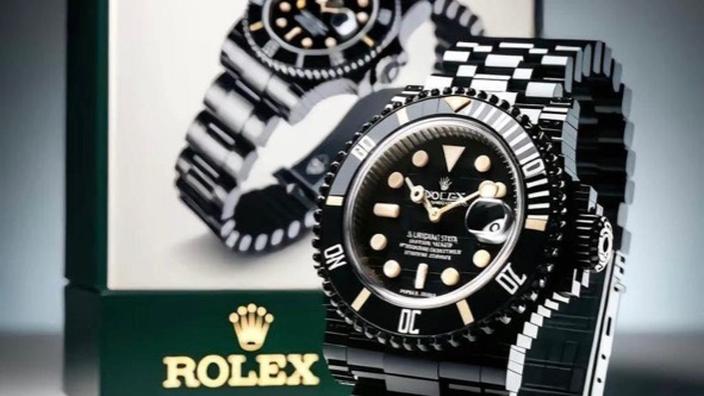 Cartier, Rolex, Audemars Piguet... Des montres de luxe en LEGO