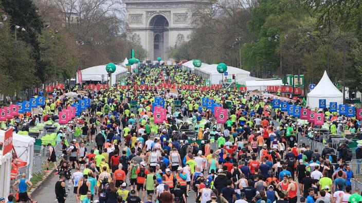 Marathon de Paris : arc de triomphe, Notre-Dame, tour Eiffel... le ...