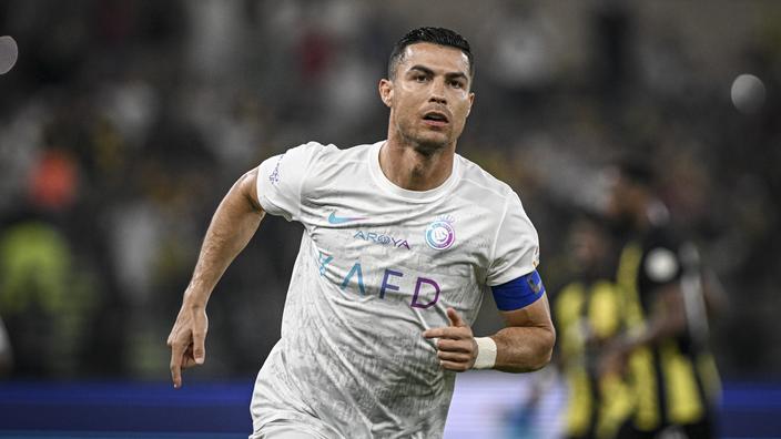 Football: en vidéo, le craquage de Ronaldo, expulsé après un geste d’humeur