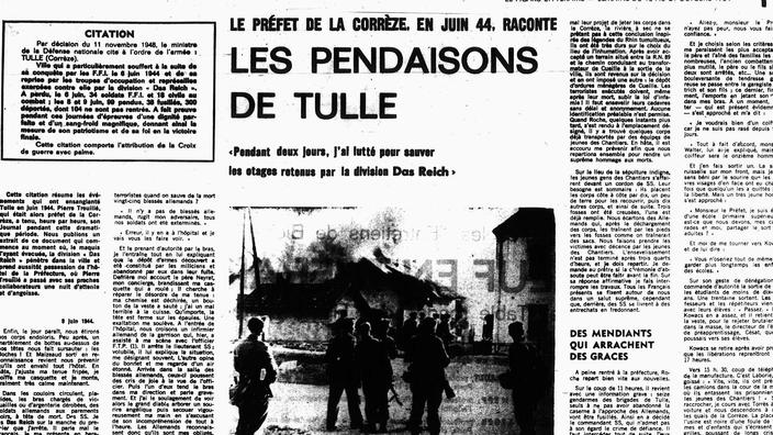 Massacre de Tulle : les 99 pendus du 9 juin 1944