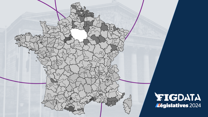 Législatives : la carte des résultats du Rassemblement national au ...