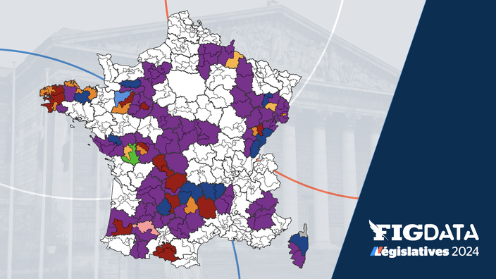 Résultats Législatives 2024 : la carte des candidats arrivés en tête au ...
