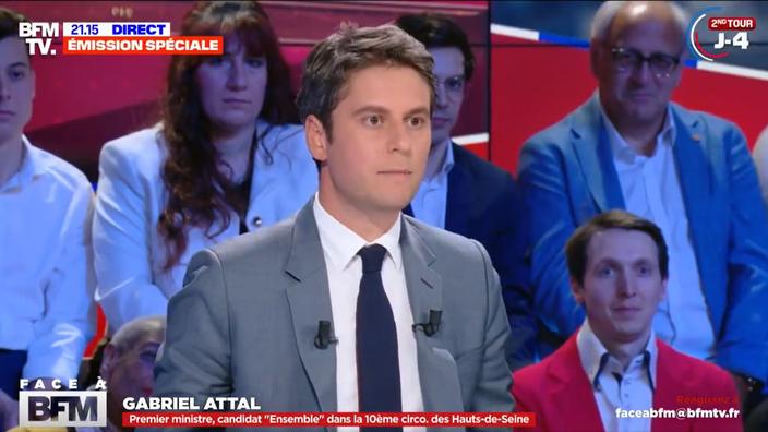 Législatives : Gabriel Attal ne veut pas «donner de consigne de vote ...