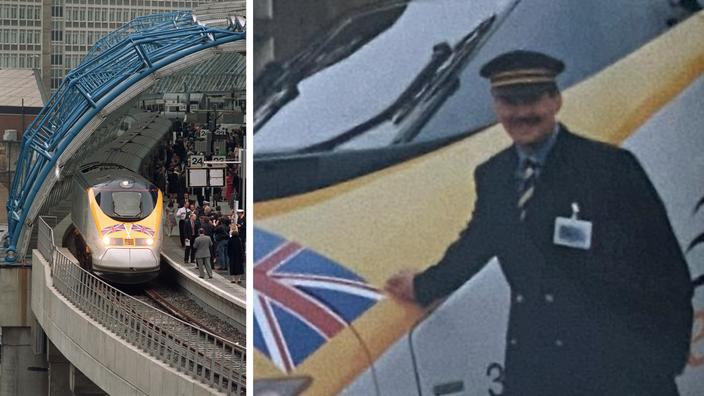 Nigel, tout premier conducteur d’Eurostar : «Faire rouler un train sous ...