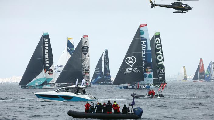 Vendée Globe : le départ de la 10e édition a été donné au ralenti