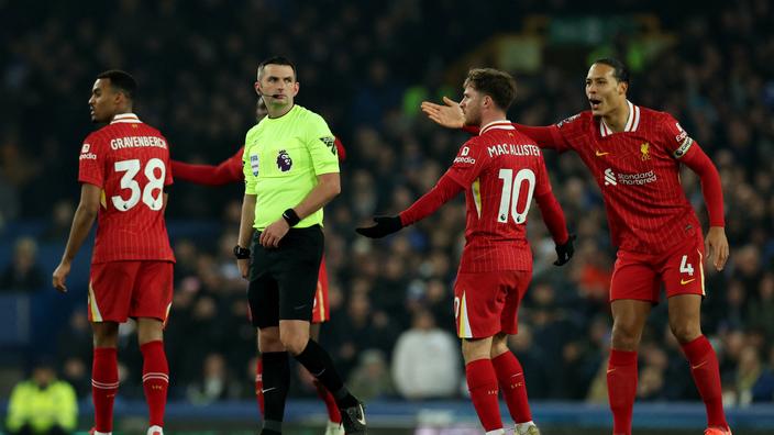 Angleterre : « L’arbitre a perdu le contrôle du match », regrette Van Dijk