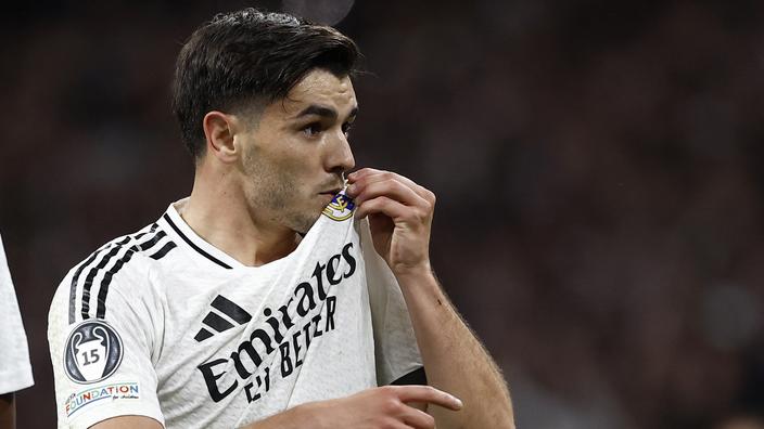 Real Madrid-Atlético : en vidéo, le but de Brahim Díaz qui permet au ...