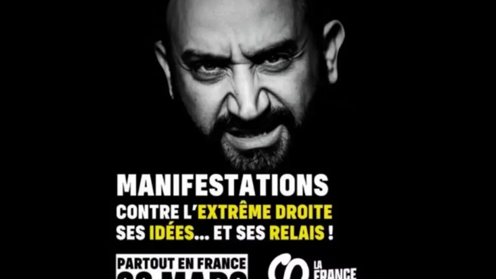 Un cadre de LFI affirme que le visuel sur Cyril Hanouna a été réalisé ...