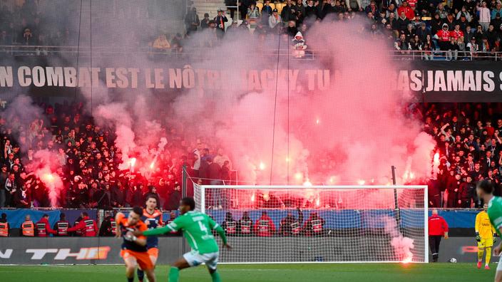 Incidents en tribunes : match perdu pour Montpellier, le virage Auteuil ...