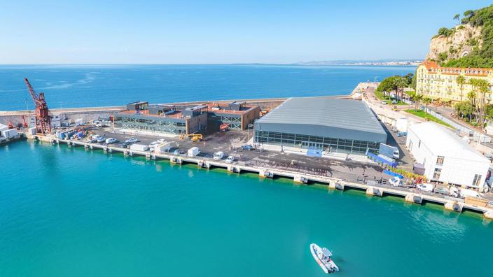 Sur le port de Nice, le nouveau centre de congrès «Nicea» pourra ...