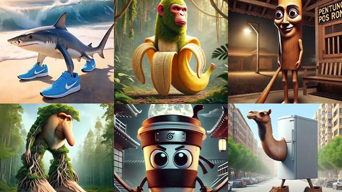 Ballerina Cappuccina, Bombardiro Crocodilo... Les «italian brainrots ...