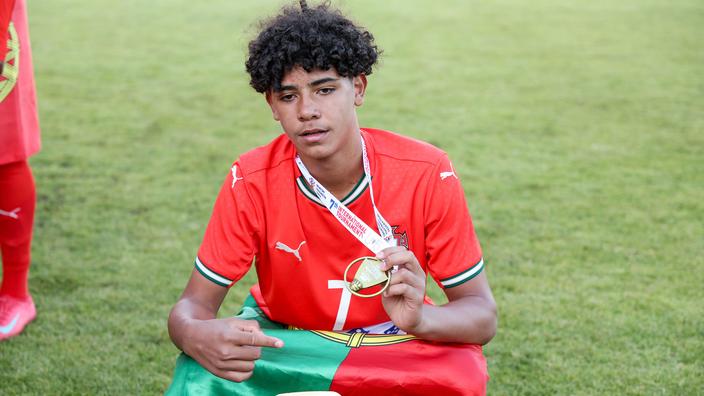 Foot : en vidéo, les deux jolis premiers buts de Cristiano Ronaldo Jr ...