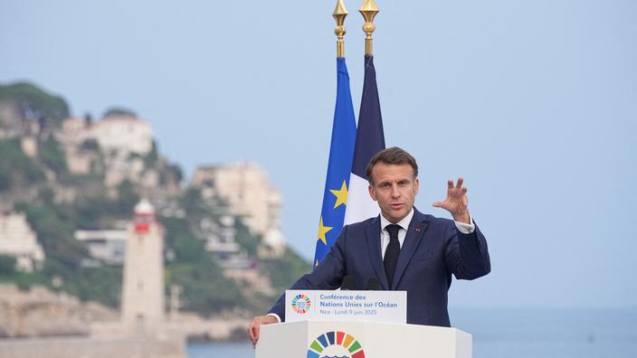 «Mon souhait, c'est qu'il n'y ait pas d'autre dissolution» de l'Assemblée, dit Emmanuel Macron