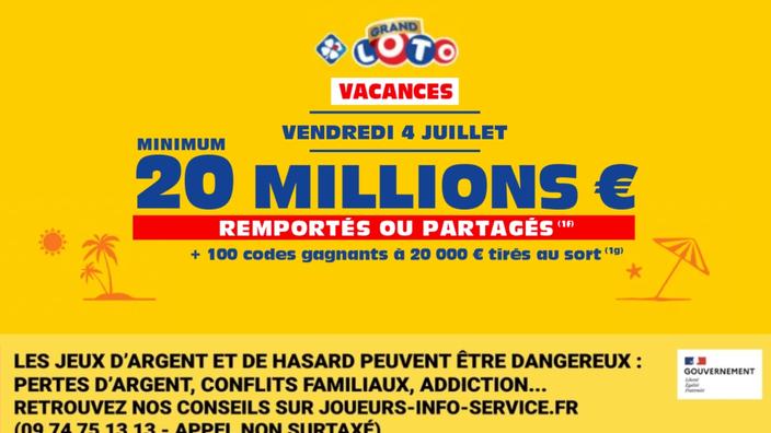 Tentez votre chance ce vendredi 4 juillet au Grand Loto des Vacances ...
