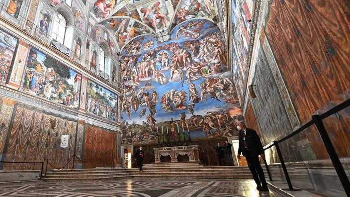 À la chapelle Sixtine, une vaste opération prévue sur la fresque du ...