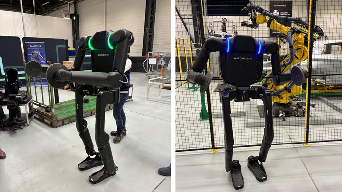 Les premiers pas prometteurs du robot français Wandercraft dans une ...