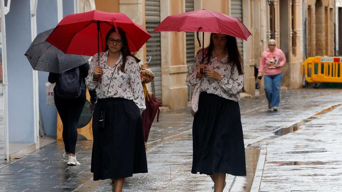 Espagne : l'alerte météo réduite de deux crans à Valence, mais portée ...