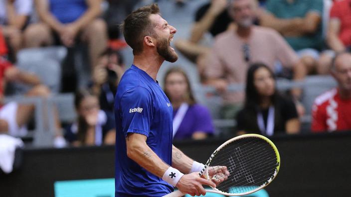 Coupe Davis : Corentin Moutet, un écorché vif qui a le collectif dans ...