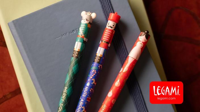Les stylos Legami reviennent avec une édition spéciale pour Noël, et ...