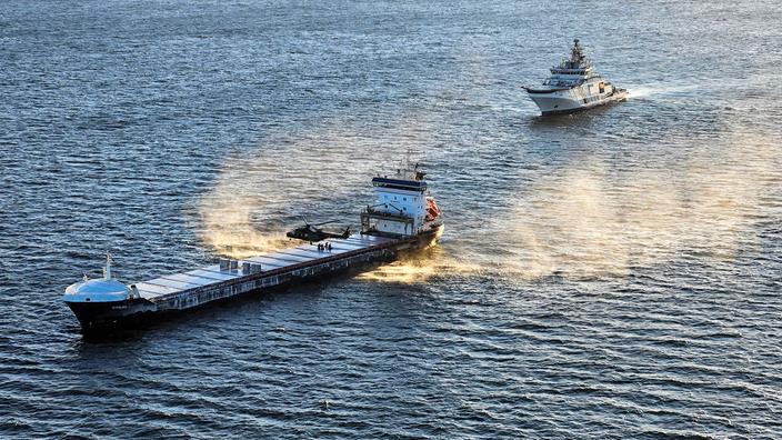 Finlande : la police interroge l'équipage du navire soupçonné d’avoir ...