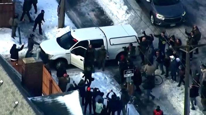 États-Unis : une femme abattue par la police de l'immigration lors d ...