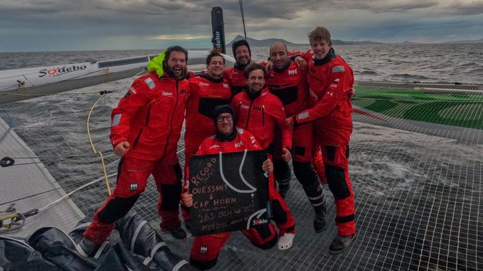 Trophée Jules Verne : Thomas Coville franchit le Cap Horn avec de l ...