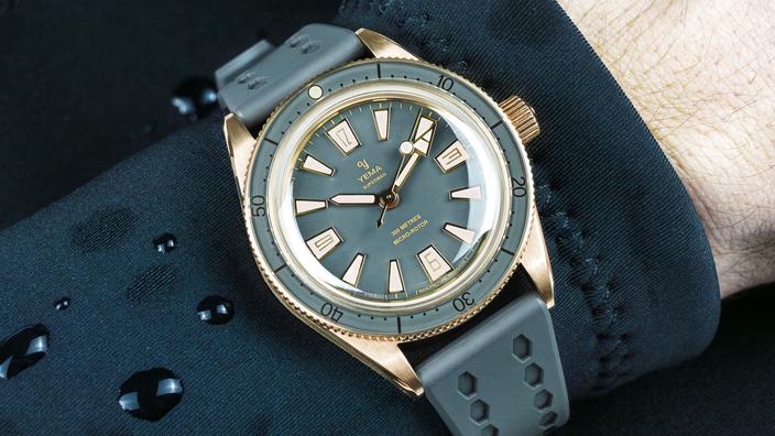 Yema Skin Diver Slim Bronze, la nostalgie élégante