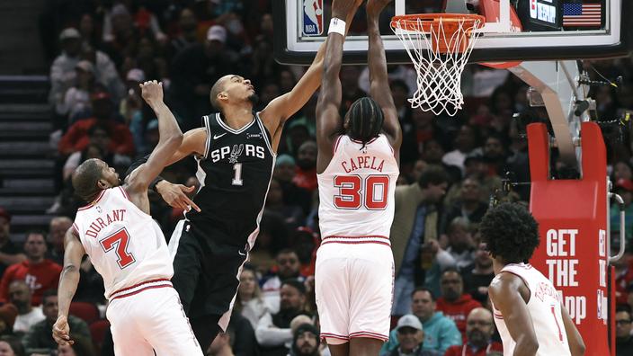 NBA : Victor Wembanyama s’illustre magnifiquement à Houston