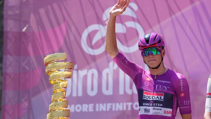 Tour d'Italie : le Français Magnier quasi assuré du maillot cyclamen ...