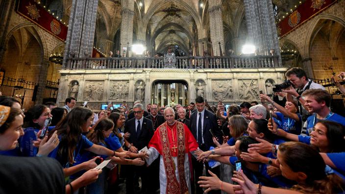 Bénédiction de la foule, feu d’artifice... La Sagrada Familia, point d ...