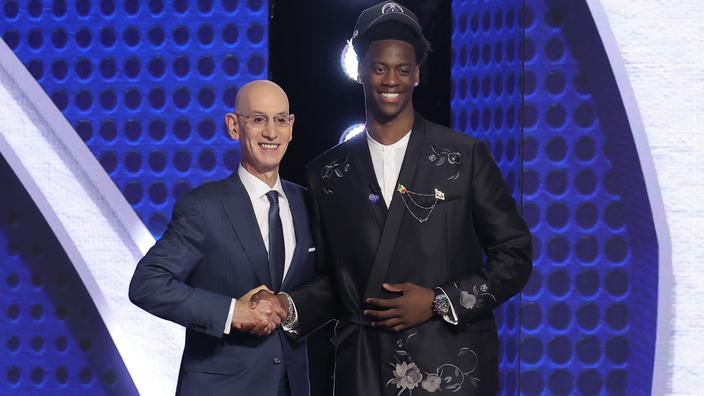NBA : premier choix de la Draft, AJ Dybantsa rejoint les Français Alex ...