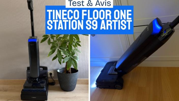 Test de l’aspirateur-laveur sans fil Tineco Floor One STATION S9 Artist ...