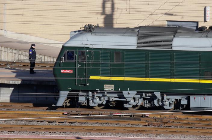 Corée du Nord : l’étonnant train blindé de Kim Jong-un, symbole ...