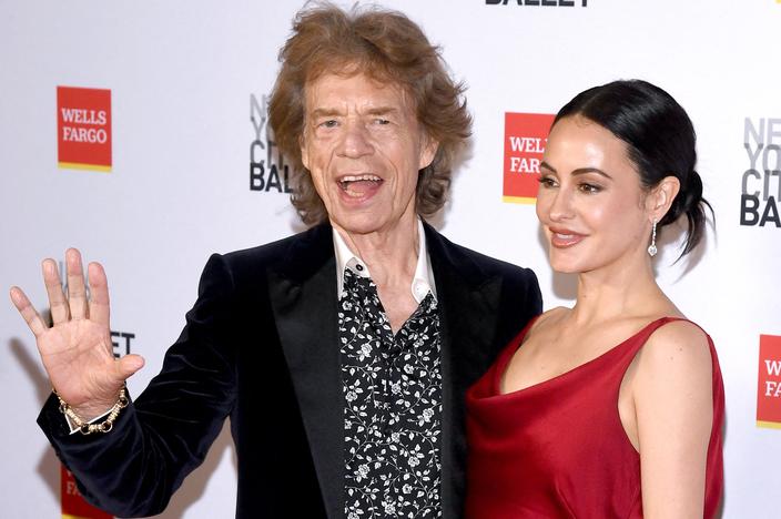 La rare apparition sur tapis rouge de Mick Jagger et sa fiancée Melanie ...